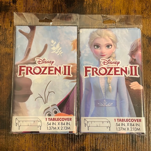 Disney | Party Supplies | New Frozen 2 Table Covers 54 In X 84 In Comes ...